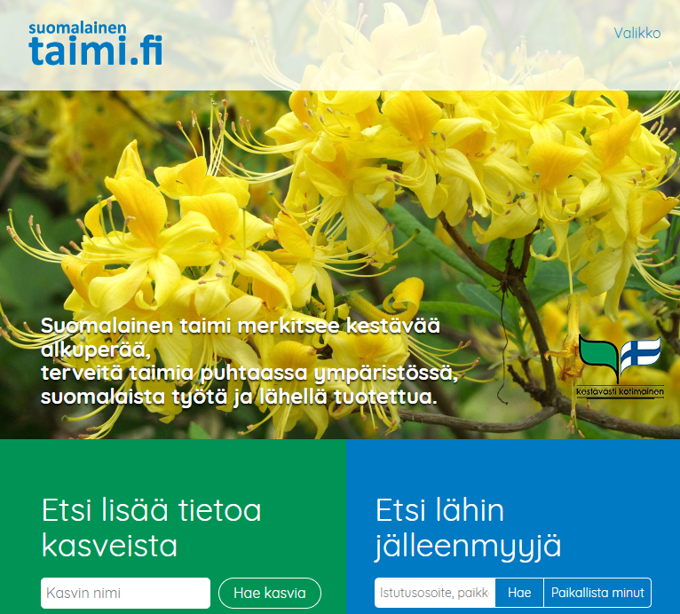 Suomalainen taimi – Taimistoviljelijät–Plantskoleodlarna ry